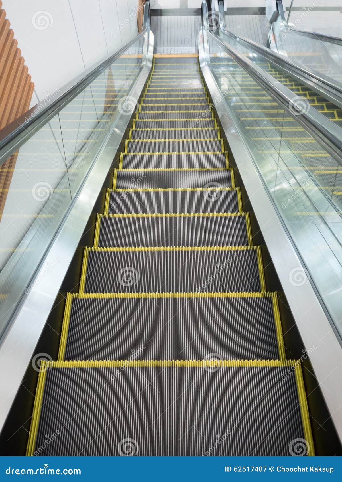 Escalator,Up And Down Escalators In Public Building Stock Photo - Image ...