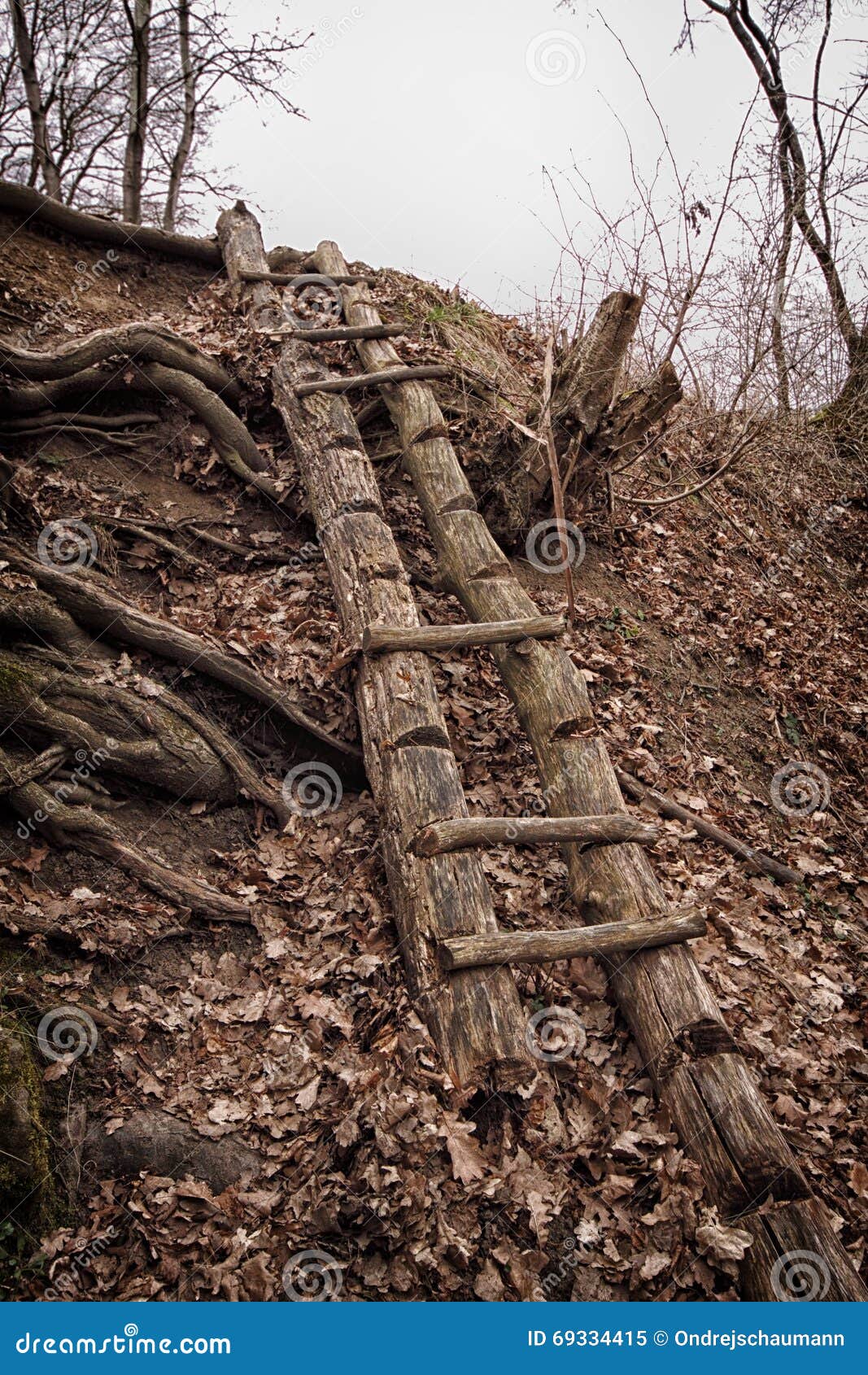 Escalera De Madera Rota Vieja Fotos de stock - Fotos libres de regalías ...