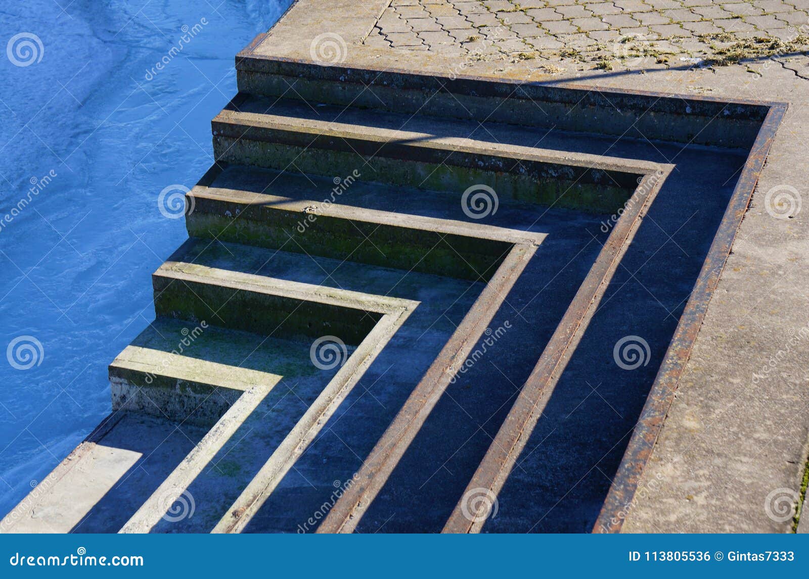 Escaleras Abstractas Escaleras En El Sity En Los Monumentos Foto de ...