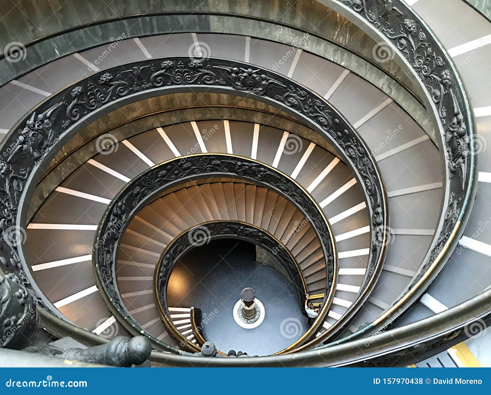 Escalier Au Ratio D'or Dans Le Vatican, Rome Photo stock éditorial ...