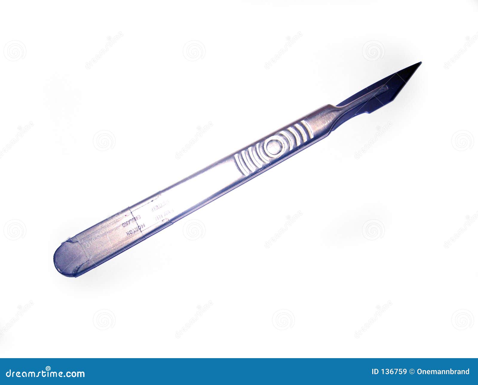 Escalpelo imagen de archivo. Imagen de corte, blanco, objeto - 136759