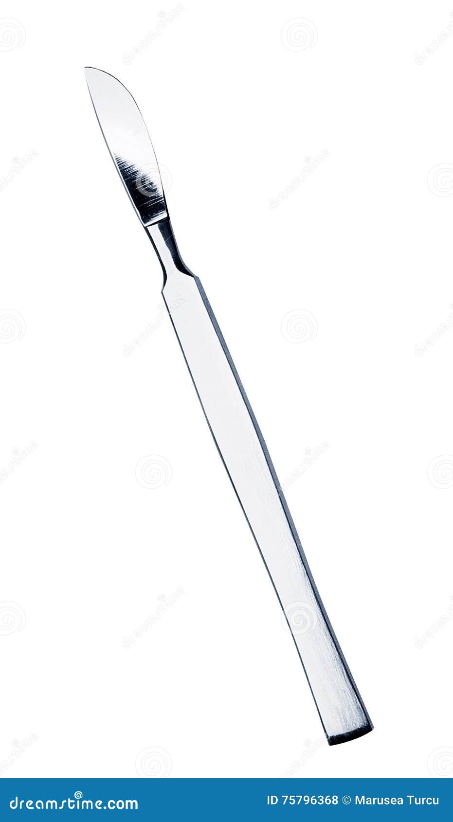 Escalpelo Da Cirurgia Isolado No Branco Foto de Stock - Imagem de ...