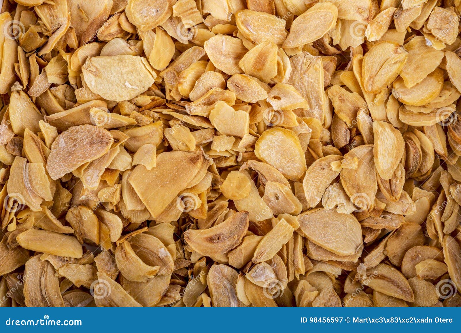 Escamas Del Ajo Deshidratado Imagen de archivo - Imagen de pedazos ...