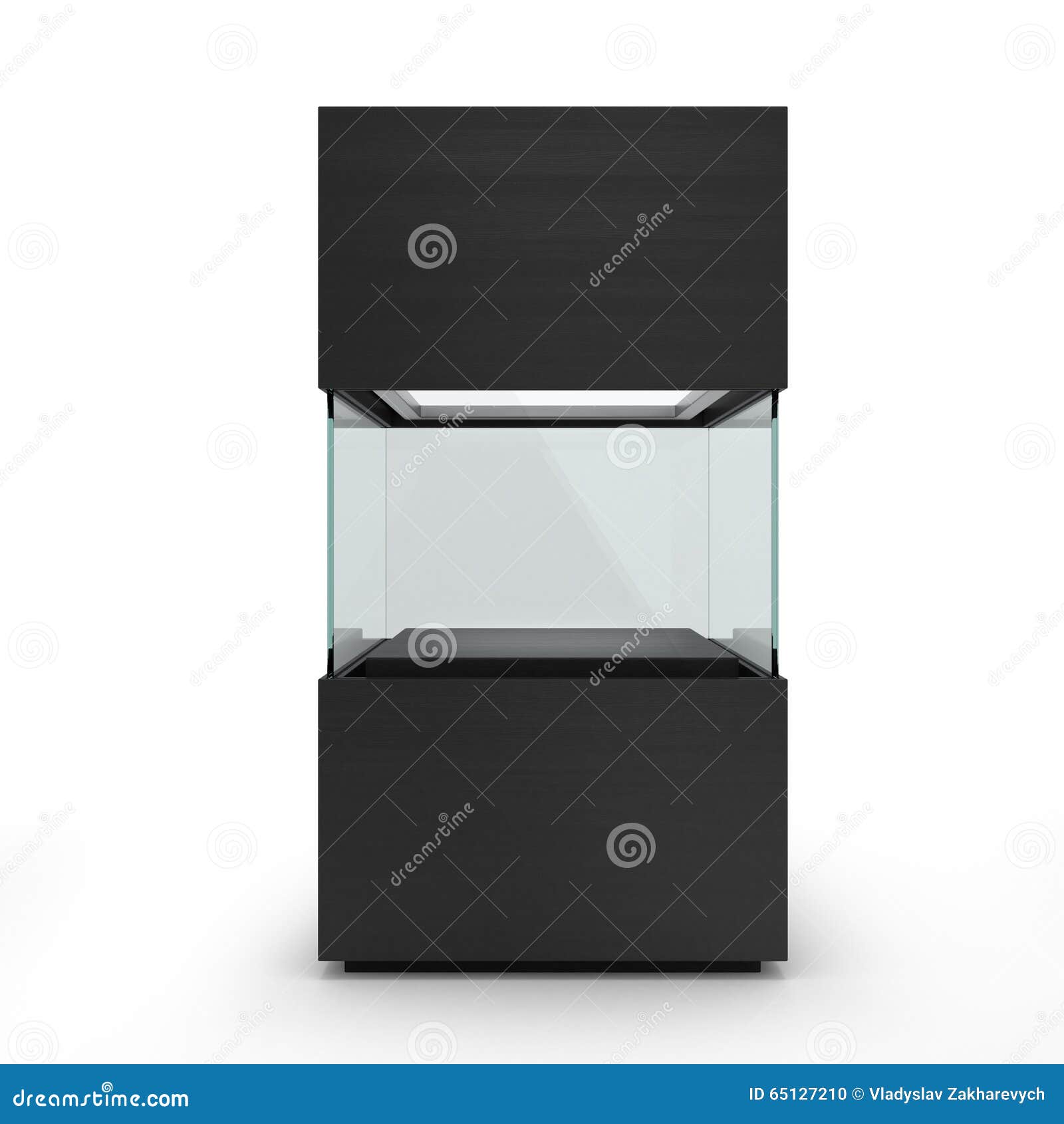 Escaparate negro vacío stock de ilustración. Ilustración de oficina ...
