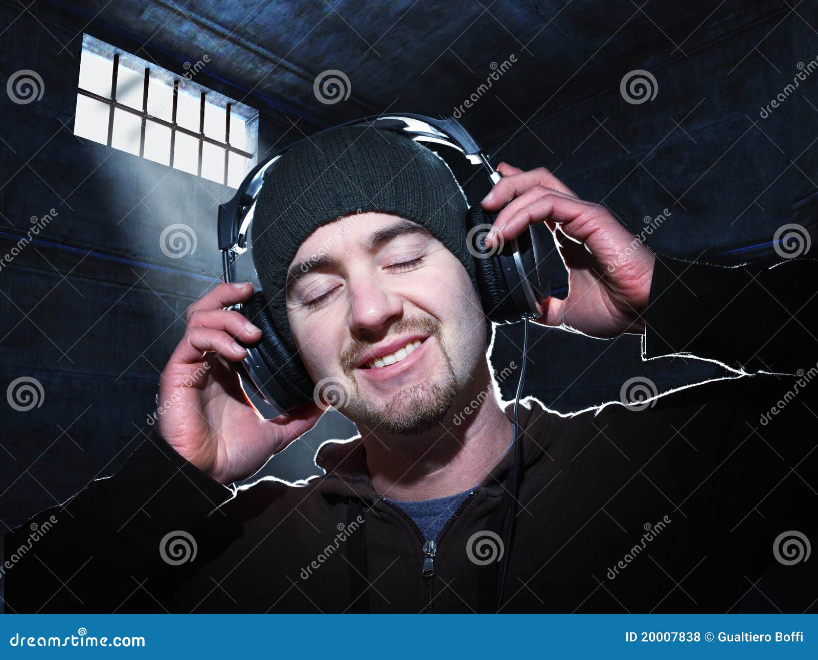 Escape stock photo. Image of criminal, white, enjoy, prisoner - 20007838