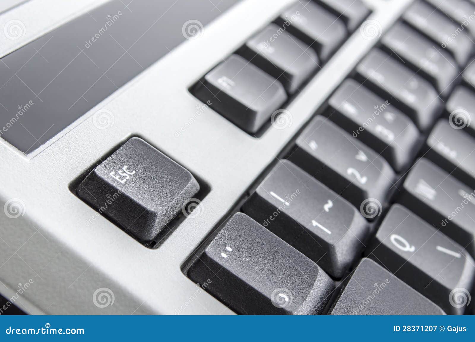 Escape key stock image. Image of technology, access, detail - 28371207