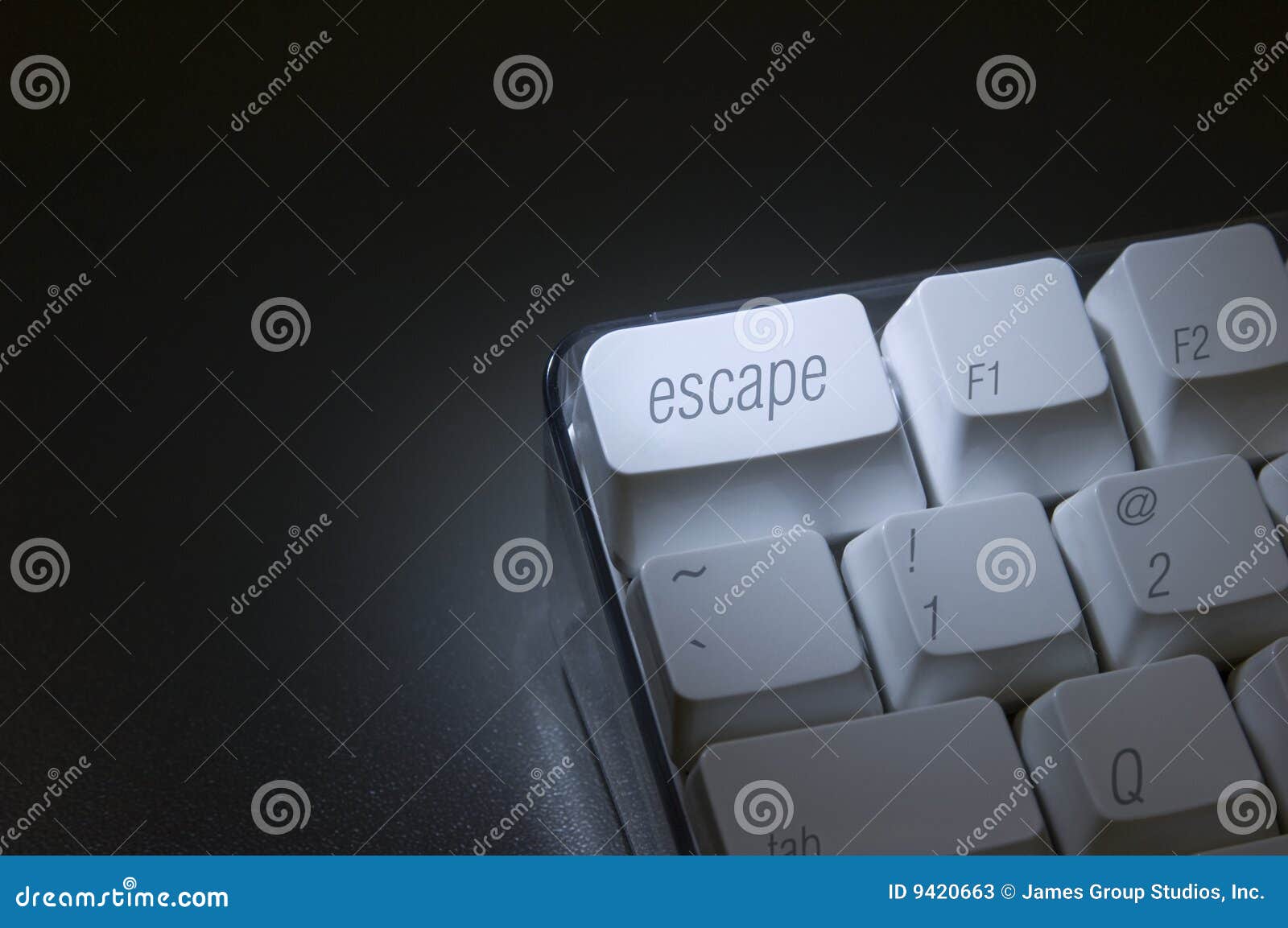 Escape Key Close-Up stock image. Image of leaving, departing - 9420663