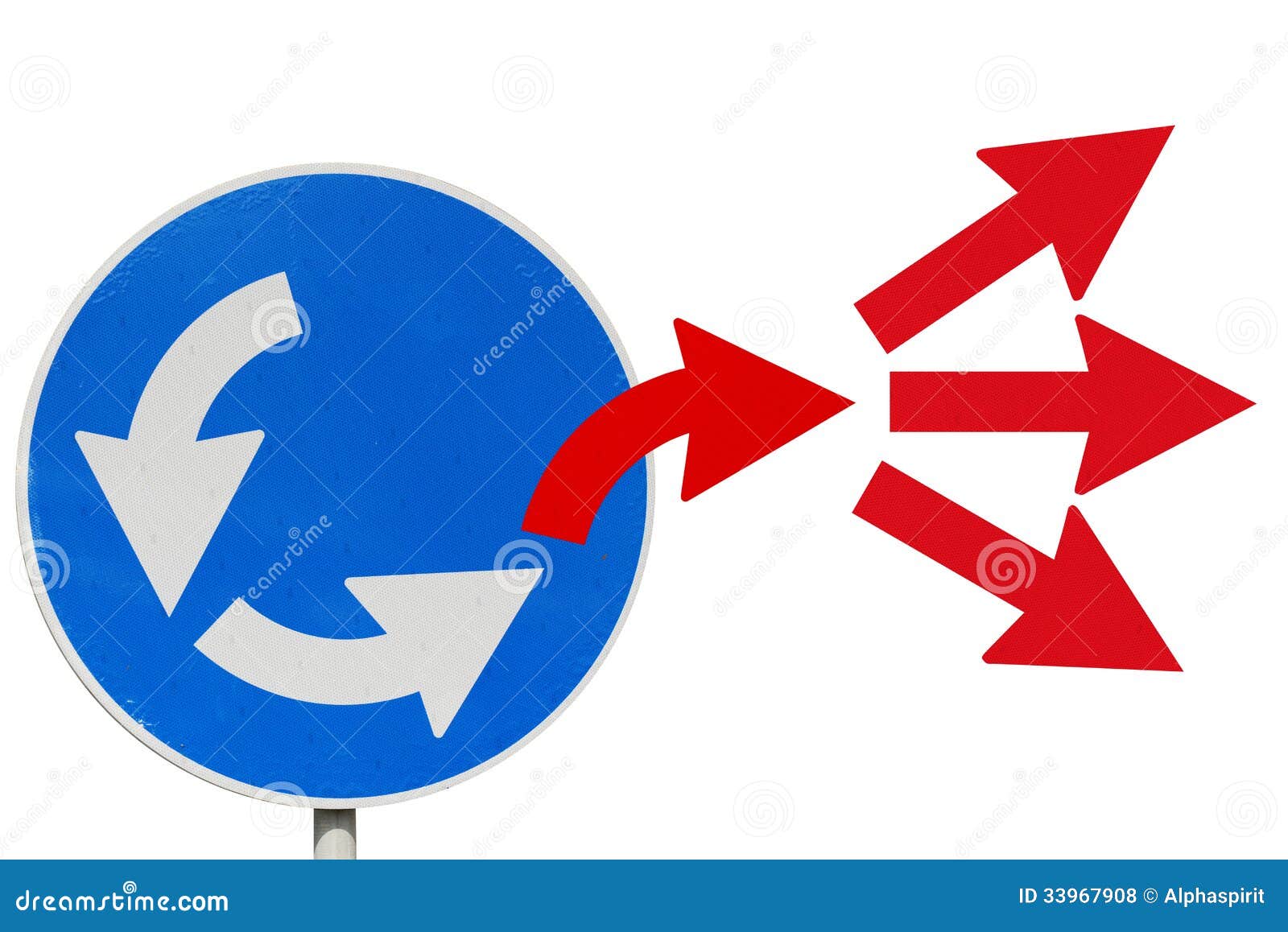 Escape from Loop. Be Leader Stock Photo - Image of concept, direction ...