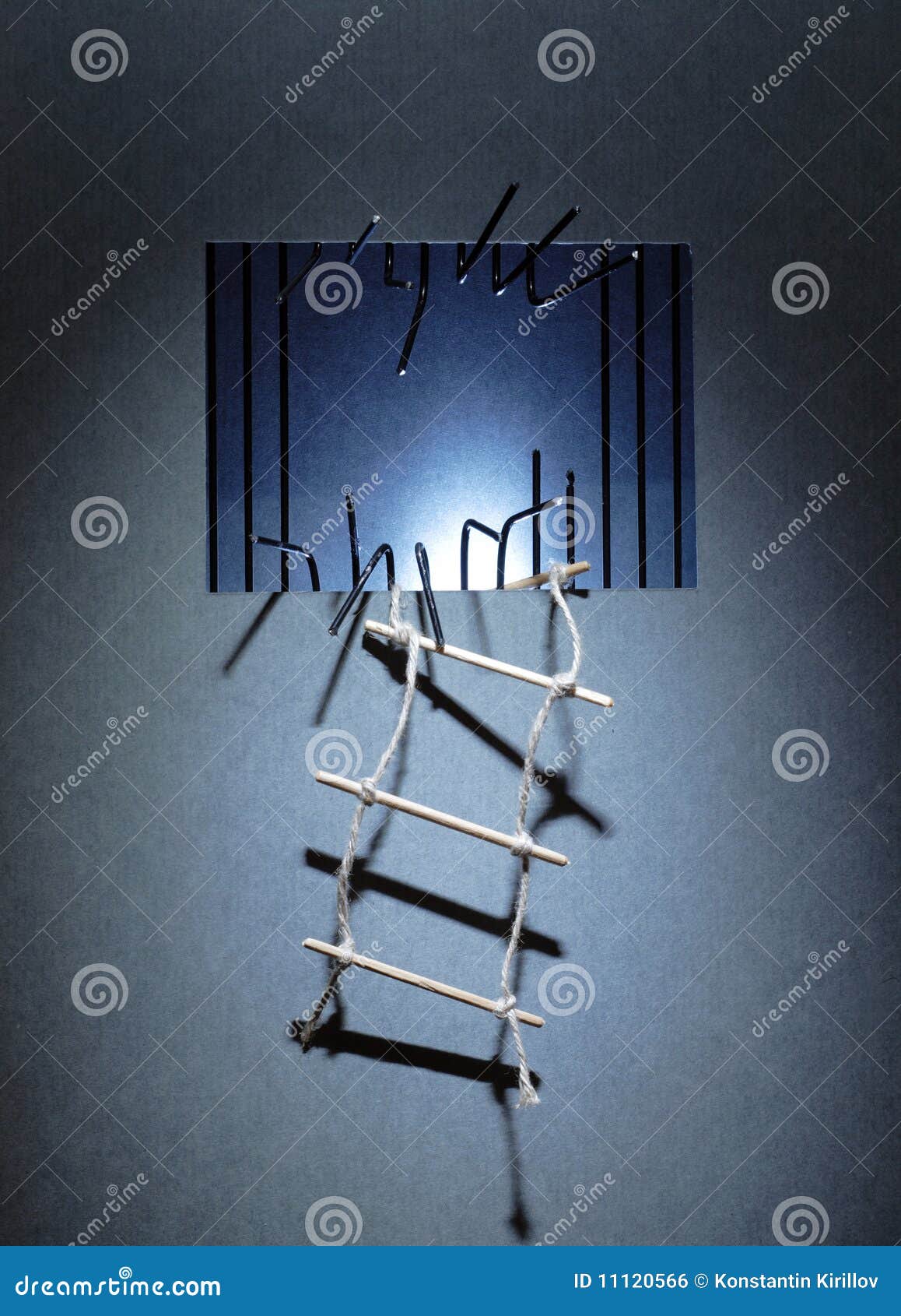 Escape from Prison stock photo. Image of escape, ladder - 11120566