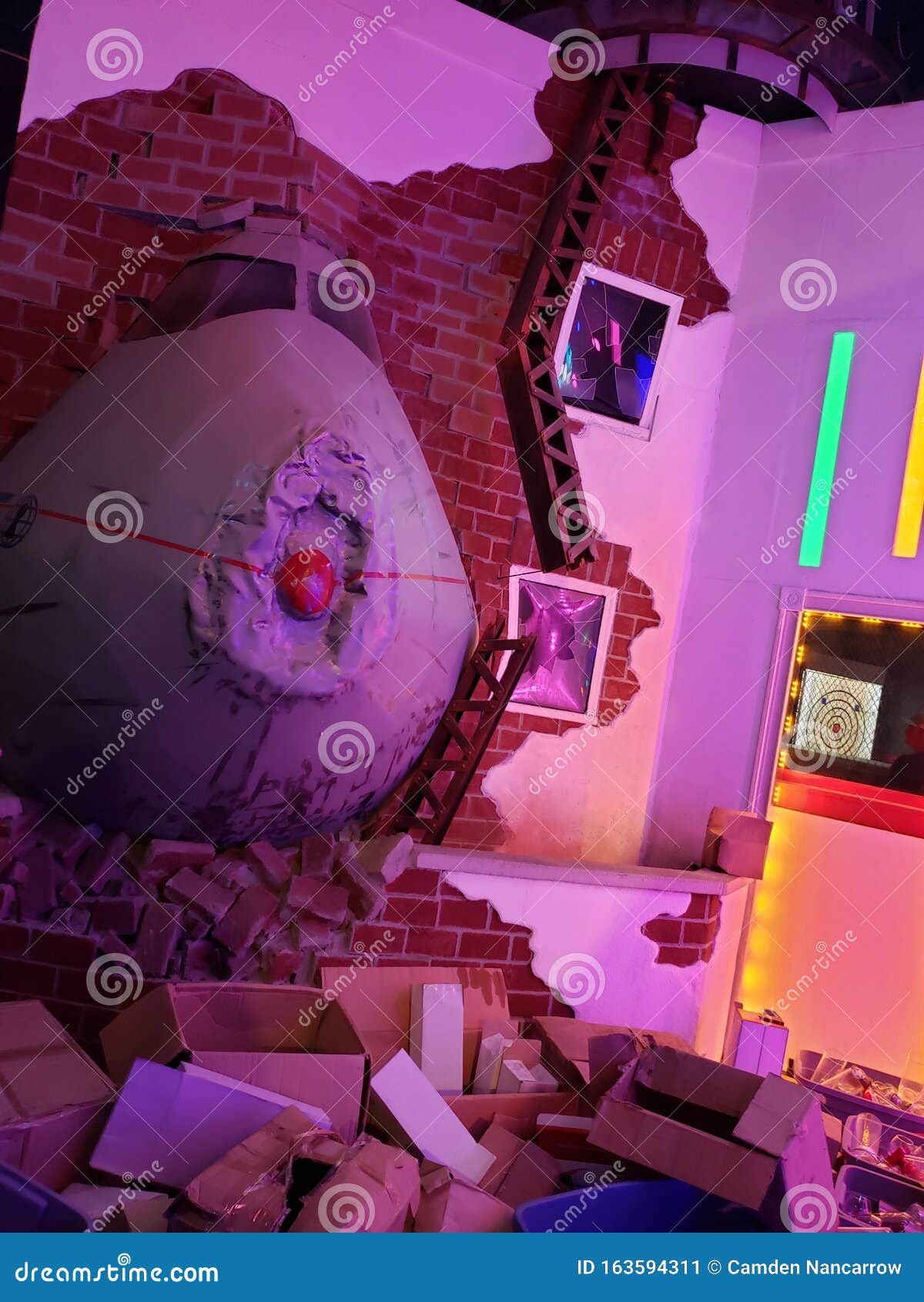 Escape Room Airplane Crash editorial photo. Image of airplane - 163594311