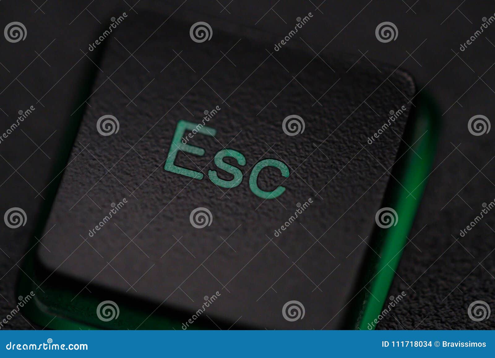 Escape-Taste Auf Computertastatur Stockfoto - Bild von technologie ...