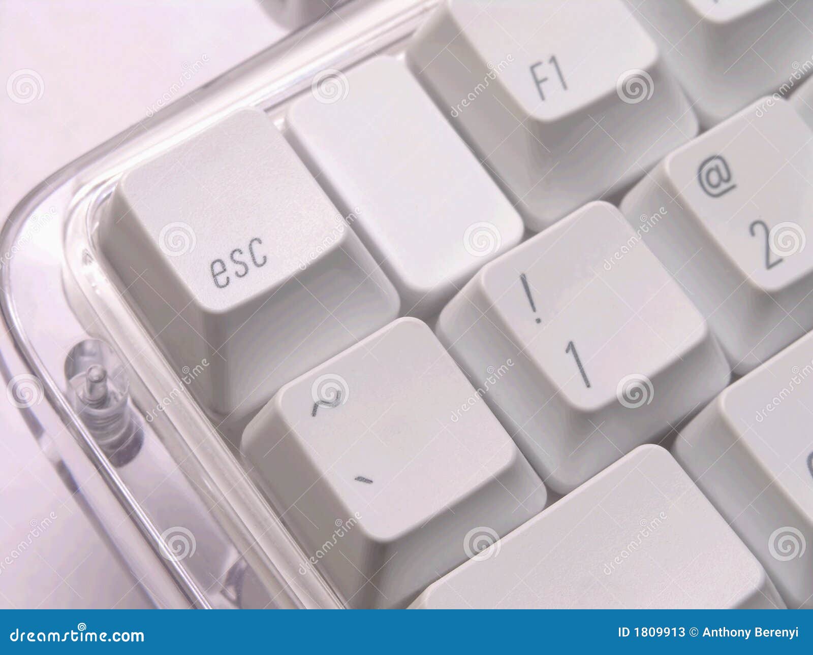 -Escape-Taste auf Tastatur stockbild. Bild von technologie - 1809913