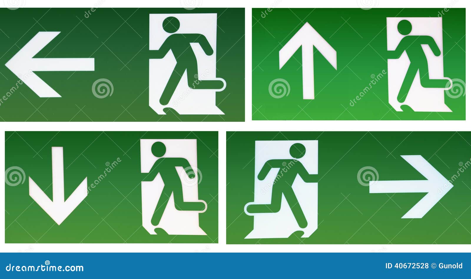 Escape way stock photo. Image of information, away, white - 40672528