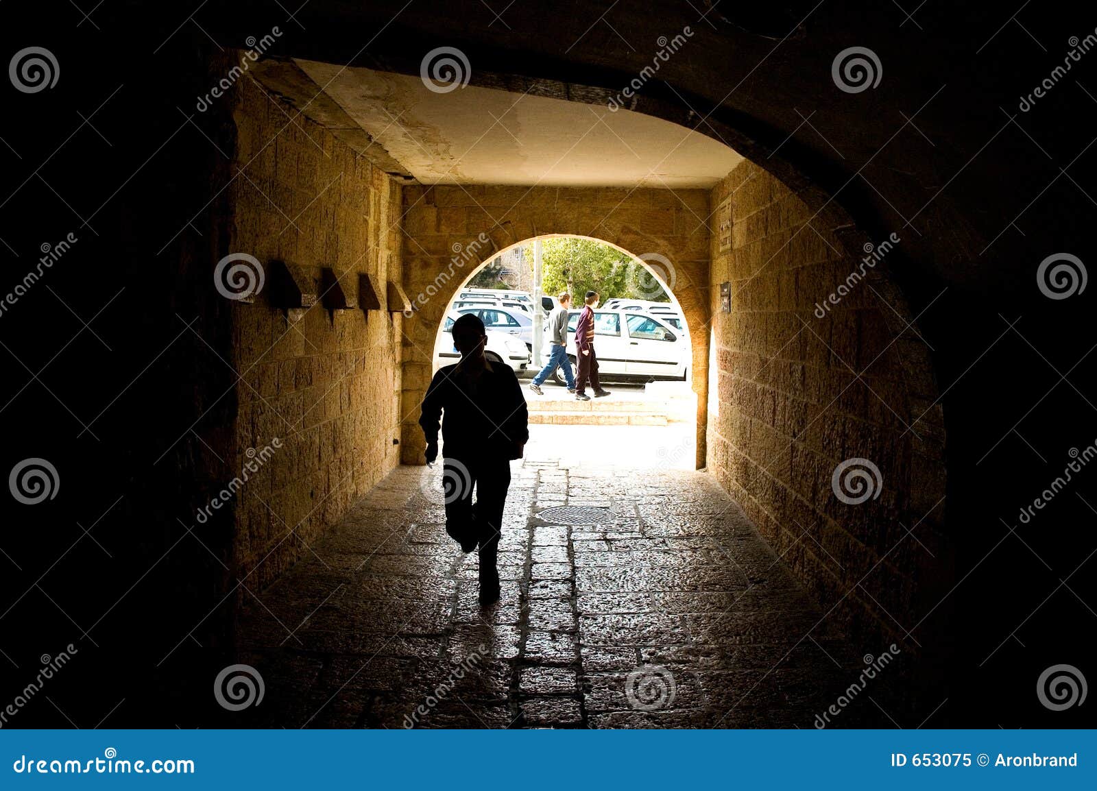 Escaping from reality stock image. Image of alley, dark - 653075