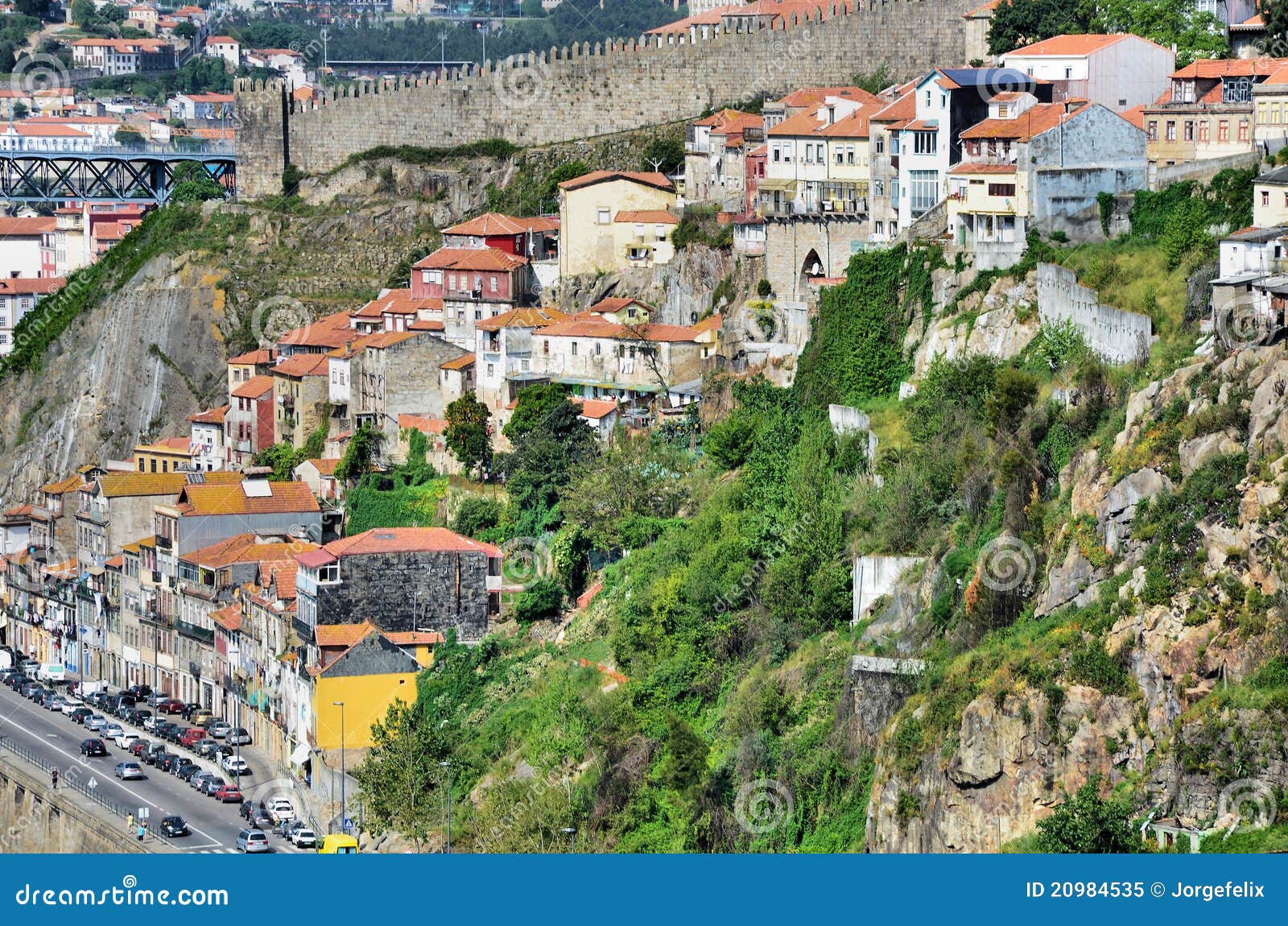 Escarpa imagen de archivo. Imagen de acantilado, puerto - 20984535