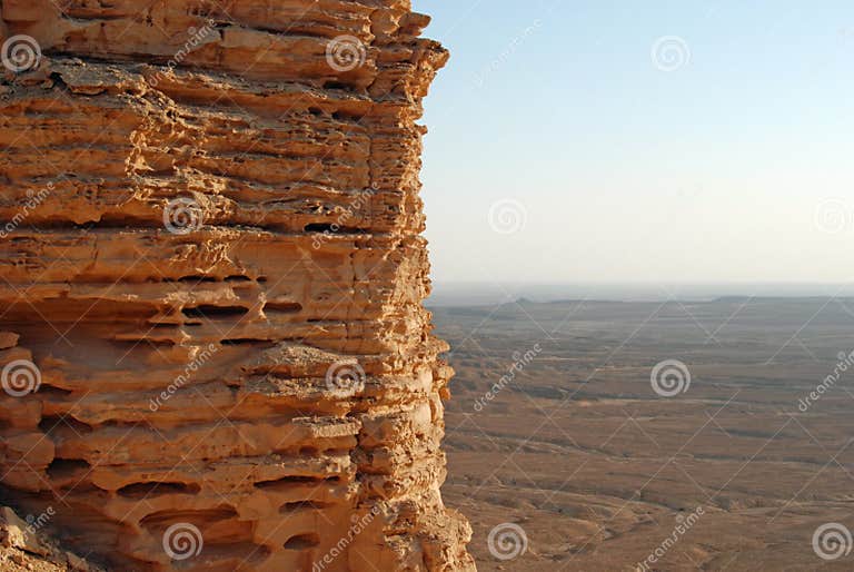 Escarpment Cliff stock image. Image of arabia, desert - 8548453