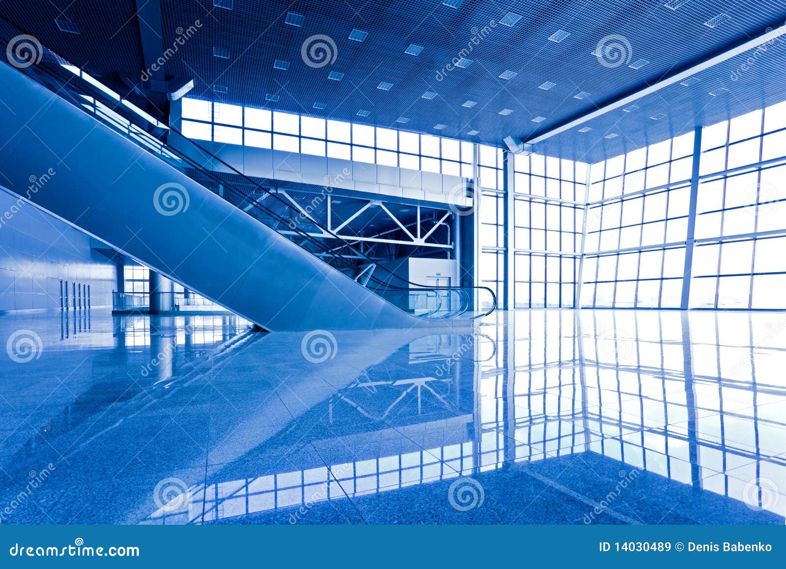 Blue Hall Royalty-Free Stock Photography | CartoonDealer.com #9101567