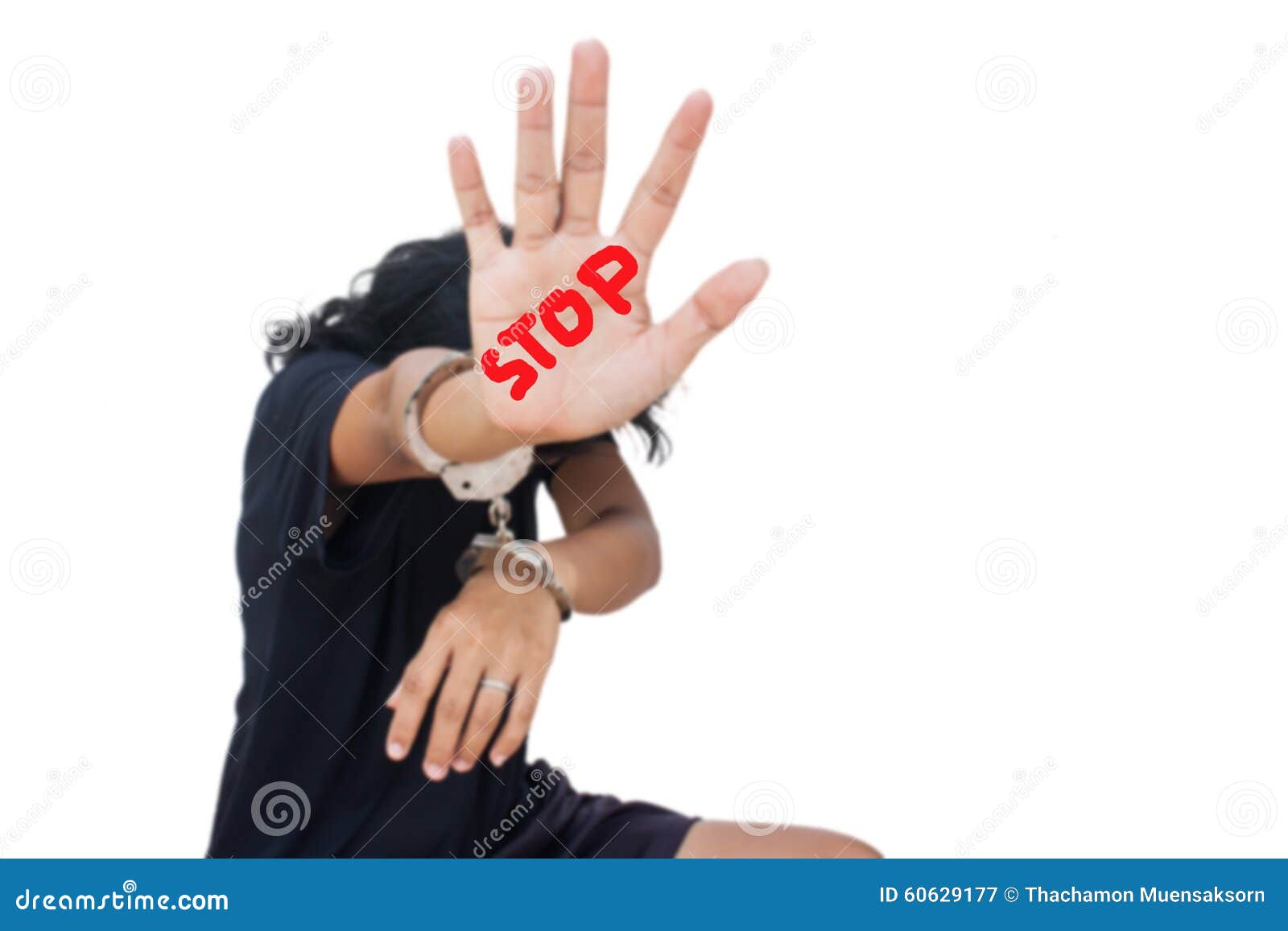 Esclave, Concept De Trafic Humain Image stock - Image du femelle ...