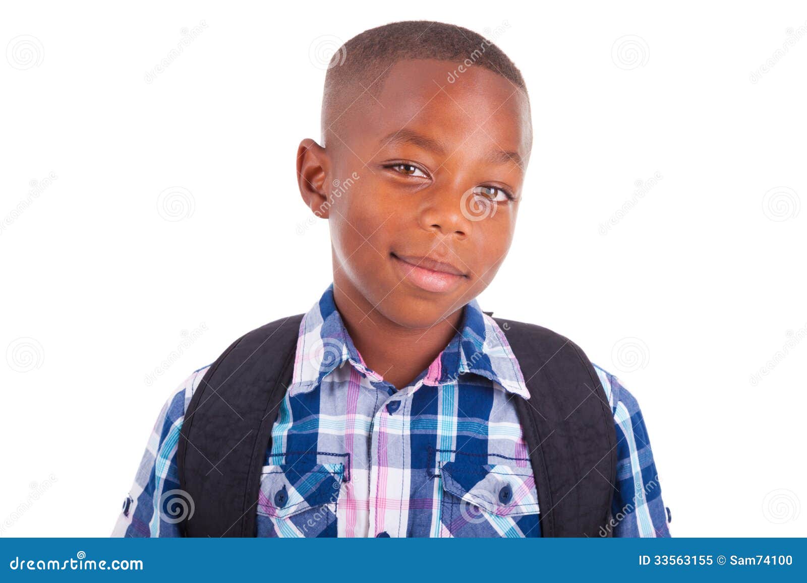 Escolar Afroamericano - Personas Negras Imagen de archivo - Imagen de ...