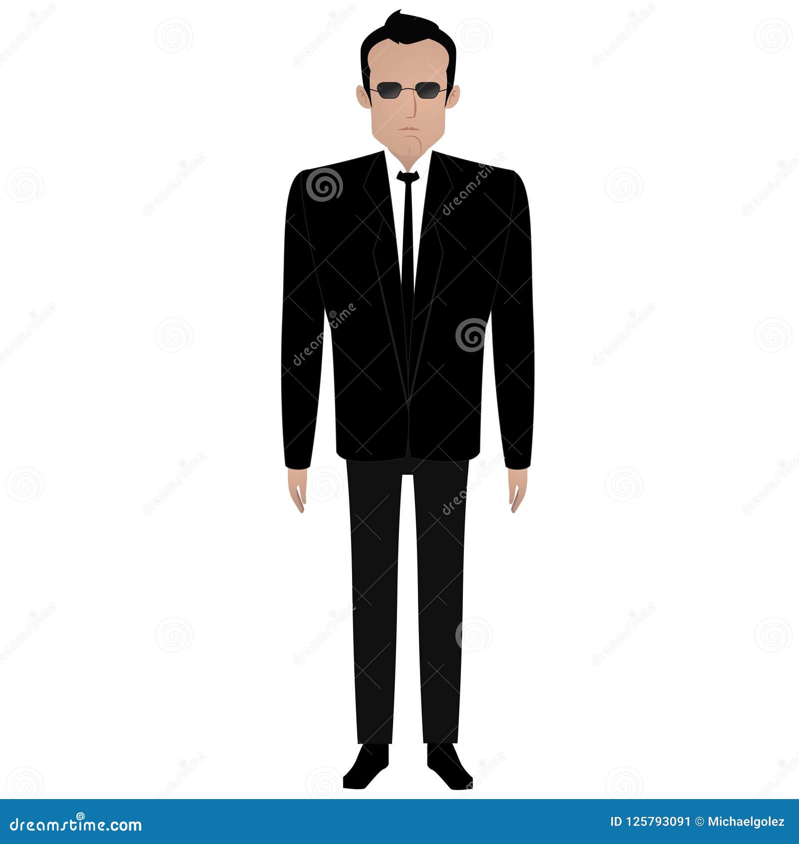 Escolta Vector Illustration Ilustración del Vector - Ilustración de ...