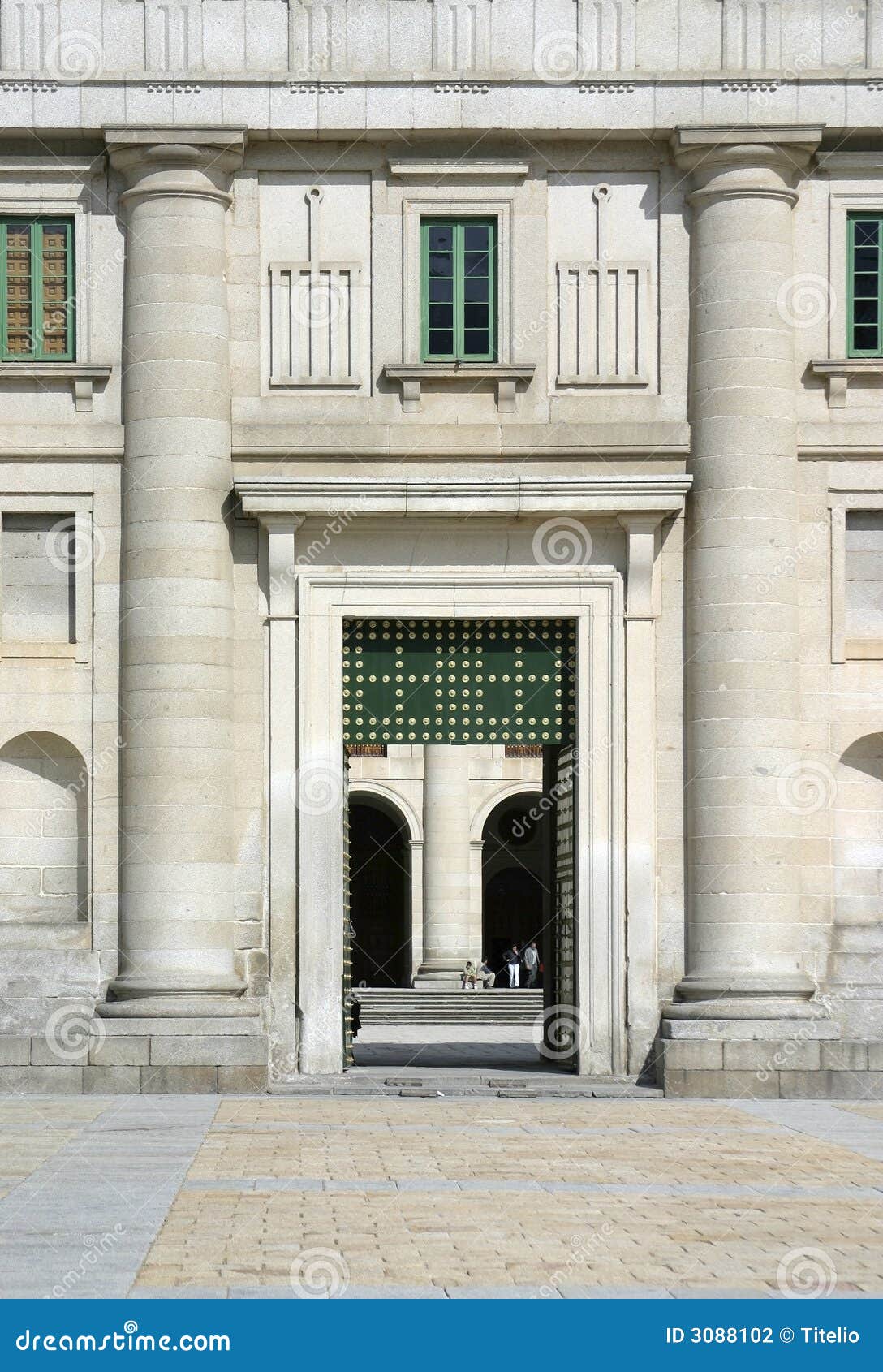 Escorial stock photo. Image of granite, building, cement - 3088102