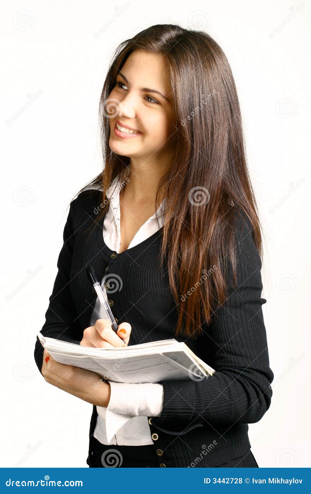 Escribe foto de archivo. Imagen de empleado, futuro, juego - 3442728