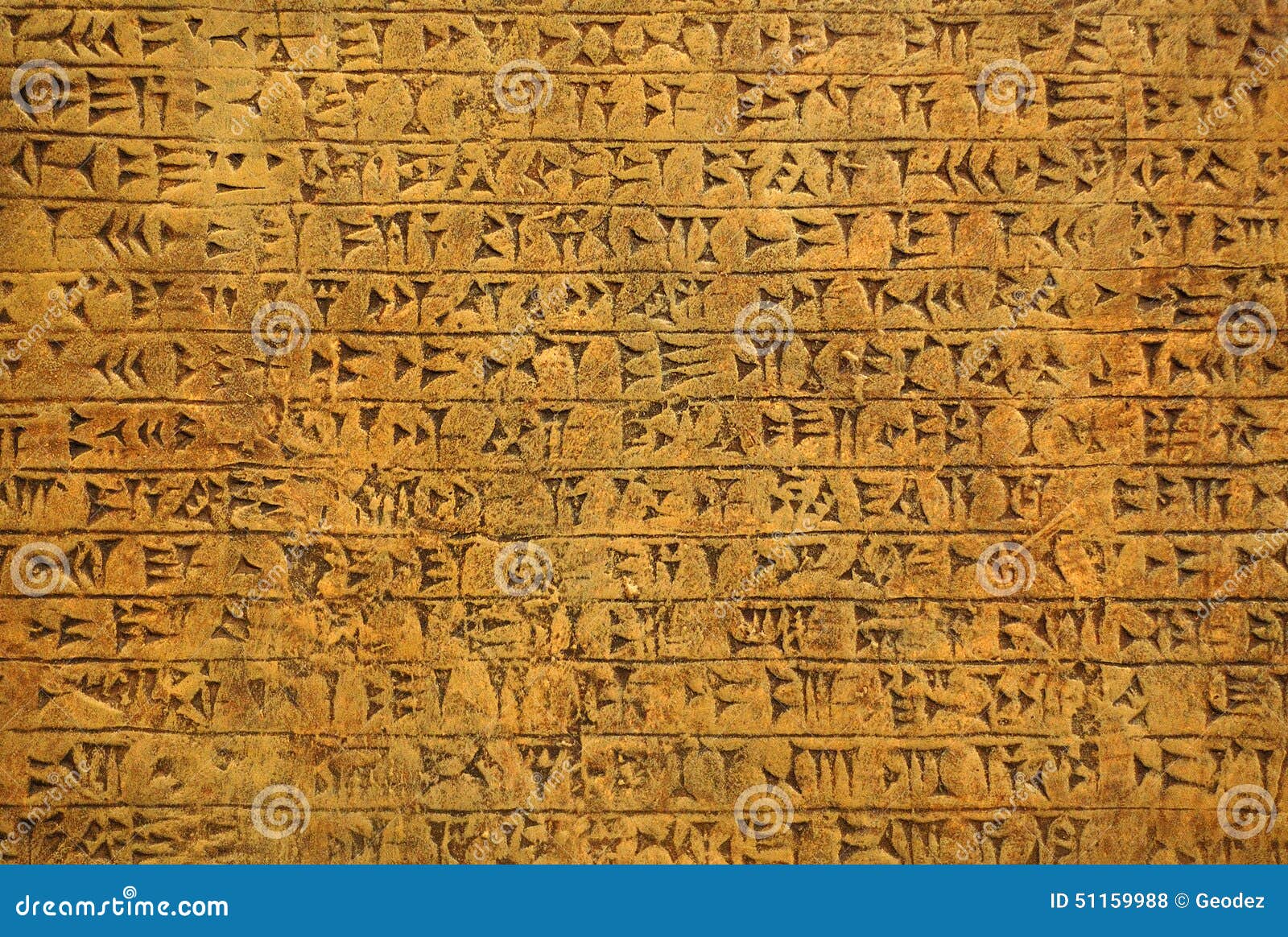 Escrita cuneiforme foto de stock. Imagem de leste, arqueologia - 51159988