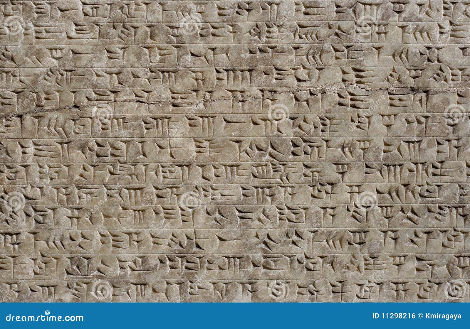 Escritura Cuneiforme Del Cicilization Sumerio Foto editorial - Imagen ...