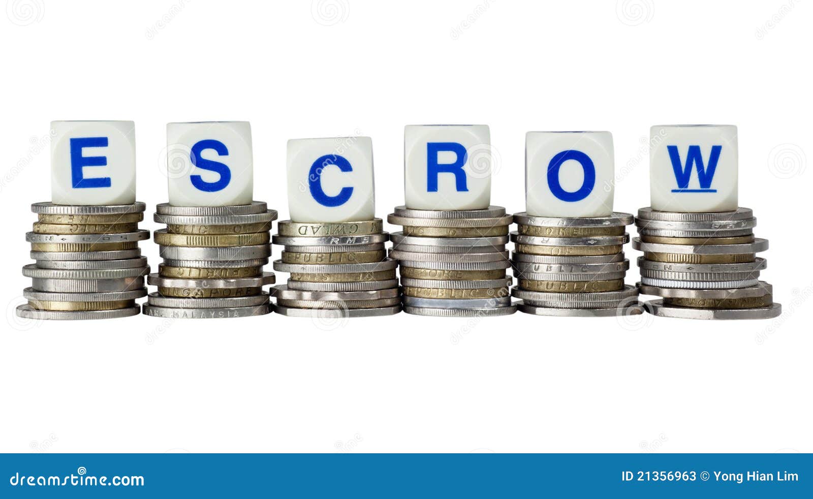 Escrow stock image. Image of wealth, commerce, isolated - 21356963