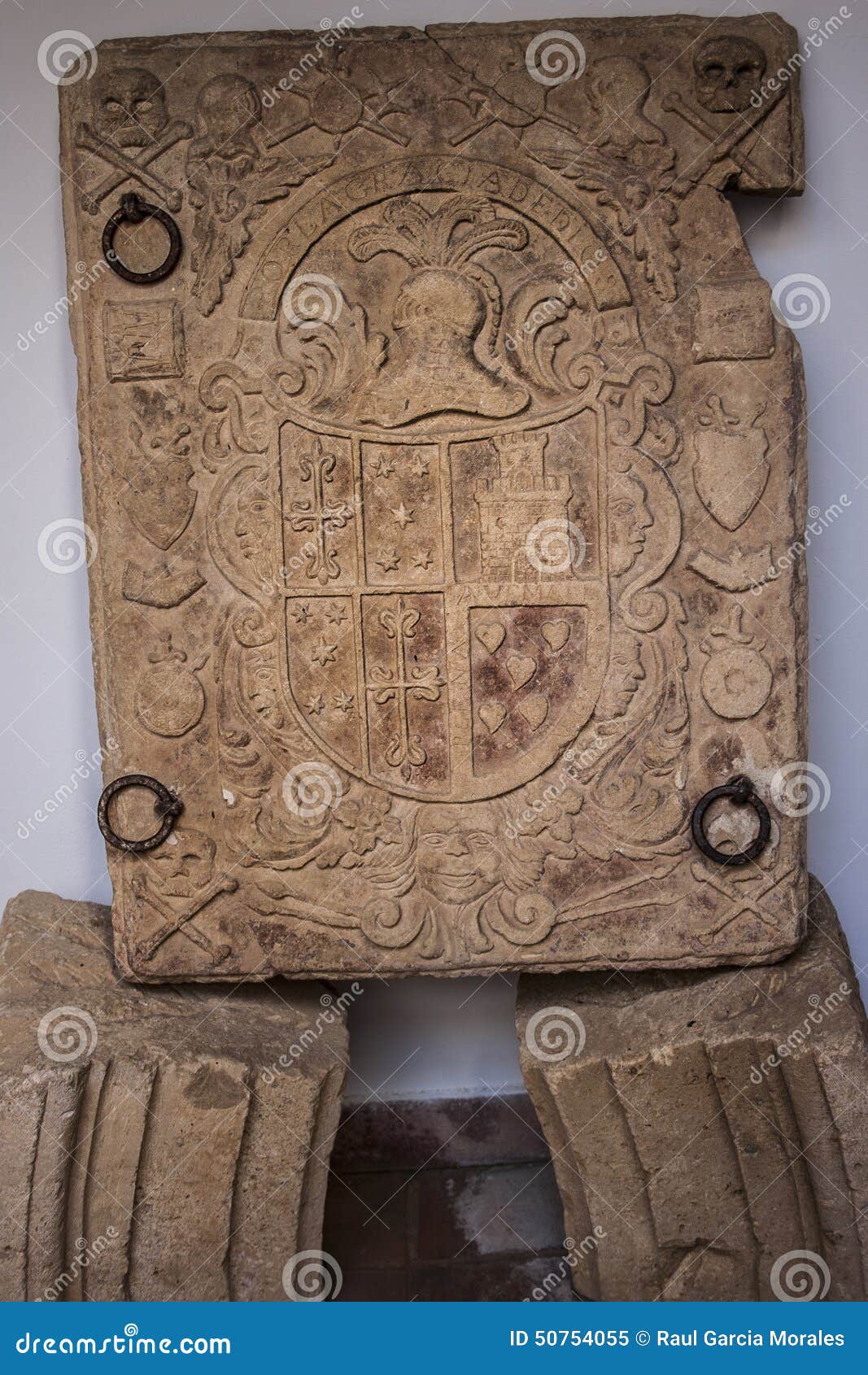 Escudo de armas Moctezuma imagen de archivo. Imagen de poseer - 50754055