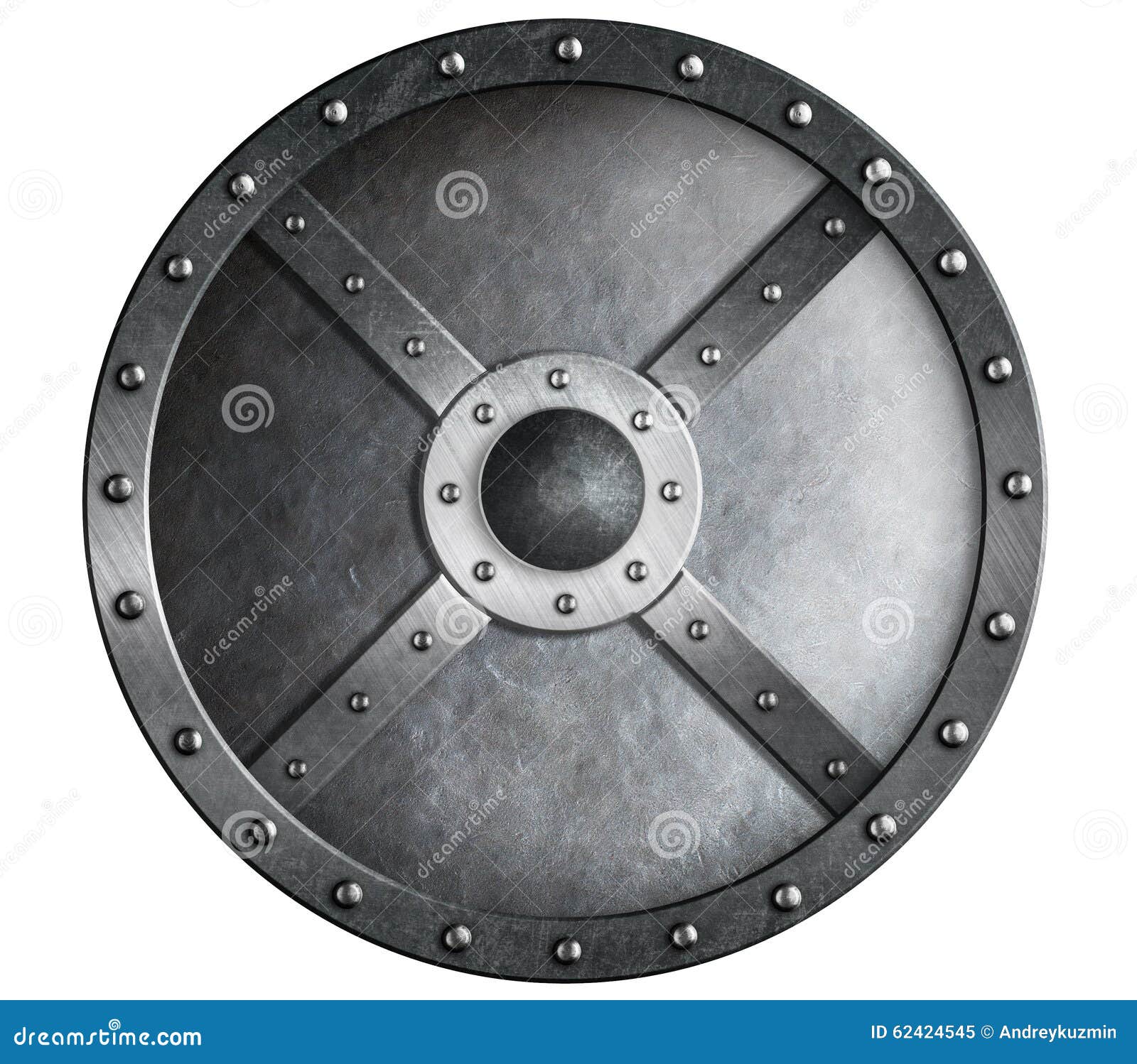 Escudo del metal aislado imagen de archivo. Imagen de aislado - 62424545