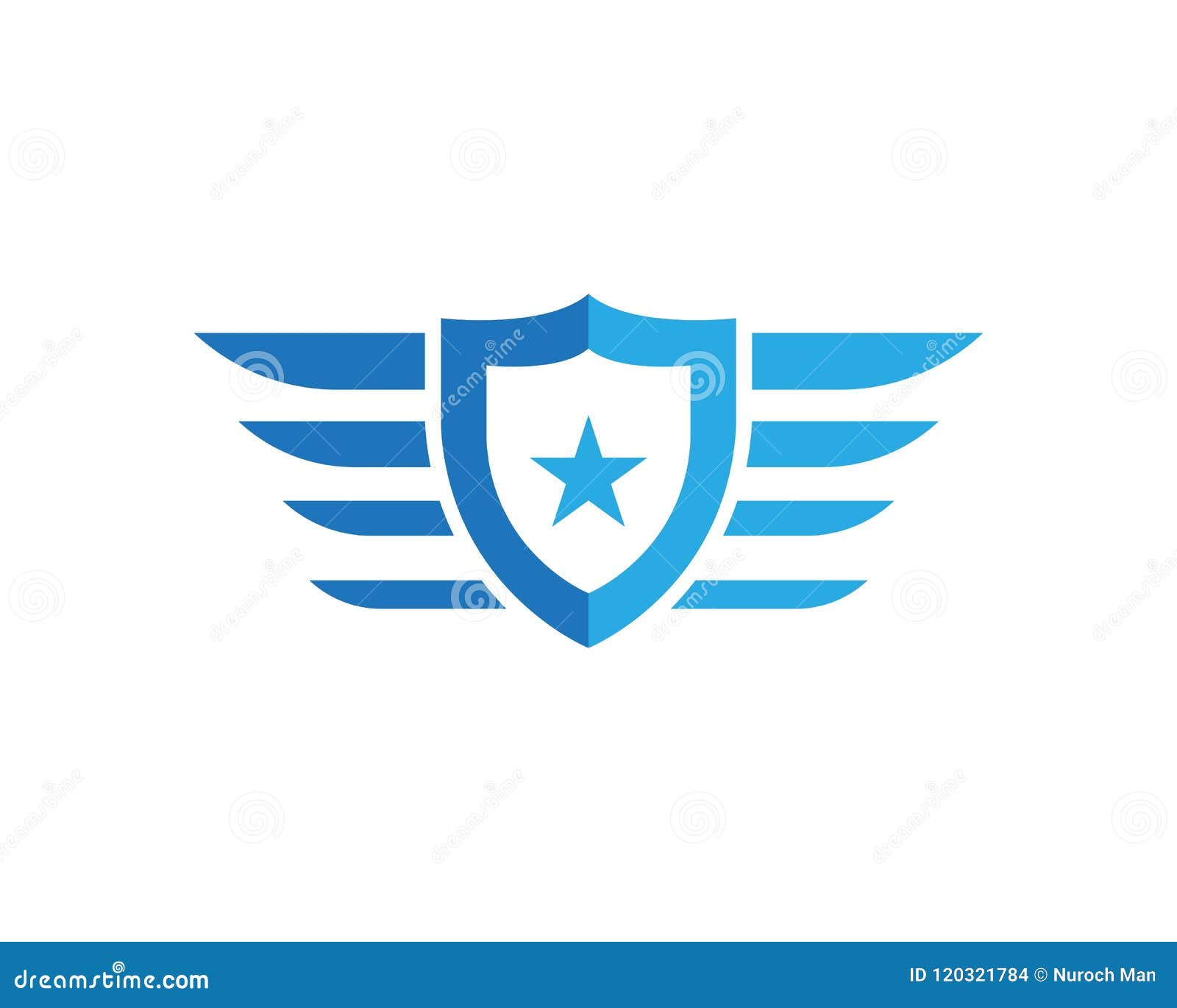 Escudo Logo Template Symbol Ilustración del Vector - Ilustración de ...
