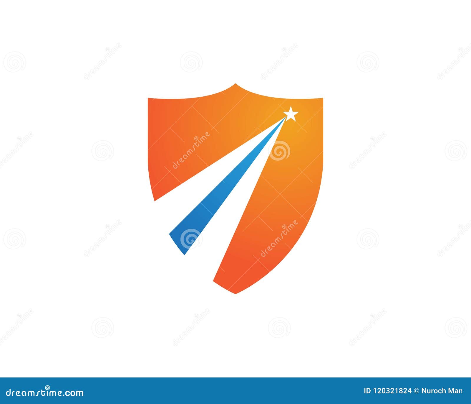 Escudo Logo Template Symbol Ilustración del Vector - Ilustración de ...