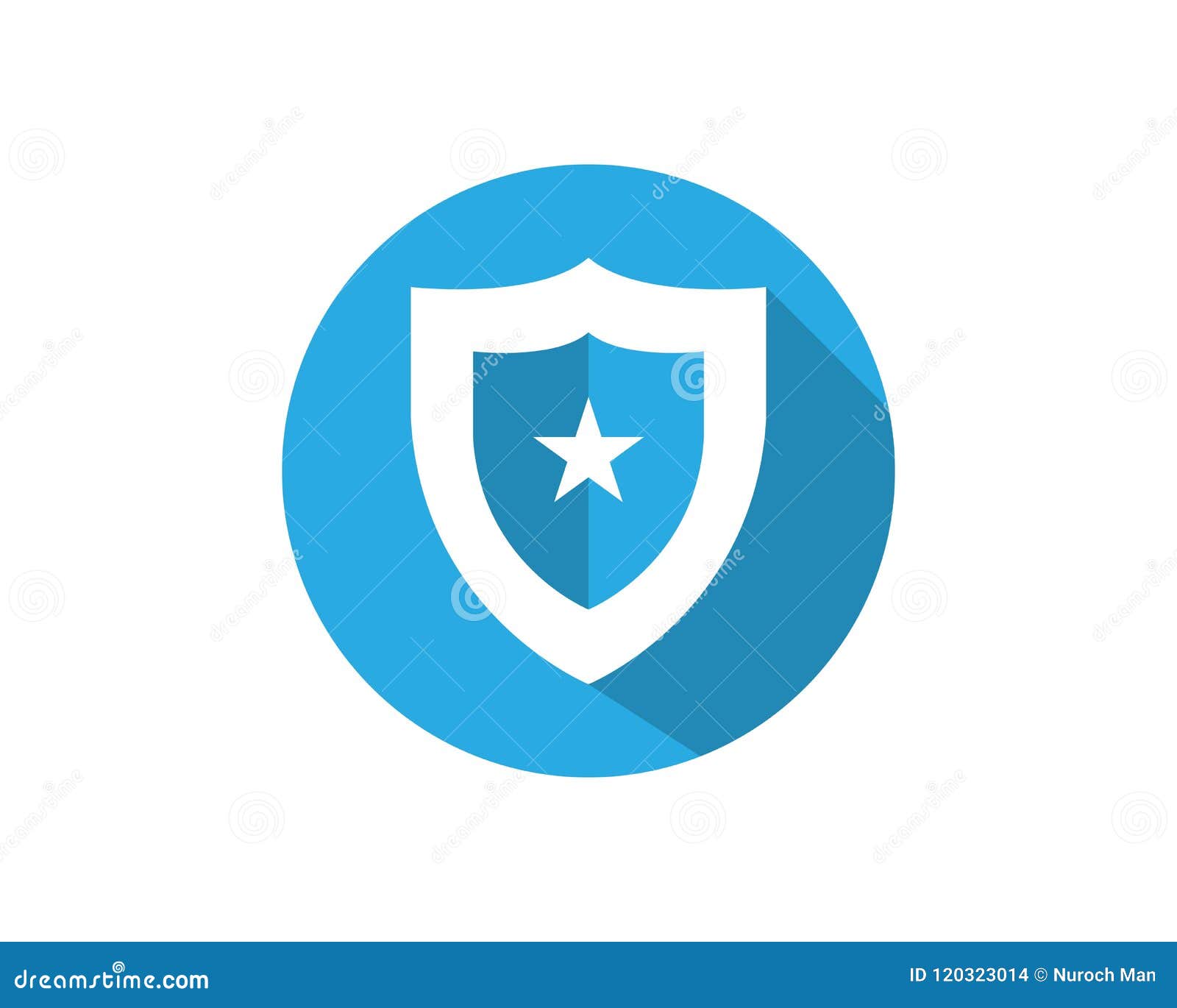 Escudo Logo Template Symbol Ilustración del Vector - Ilustración de ...