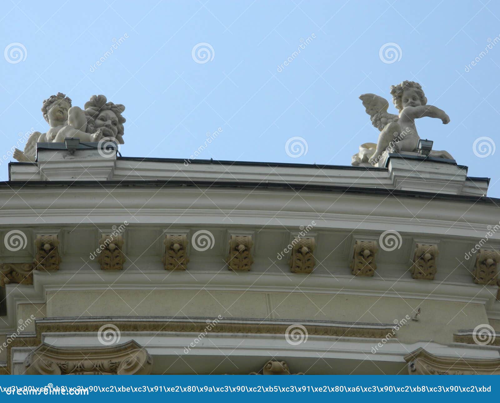 Escultura Arquitectónica En Edificios Foto de archivo - Imagen de ...