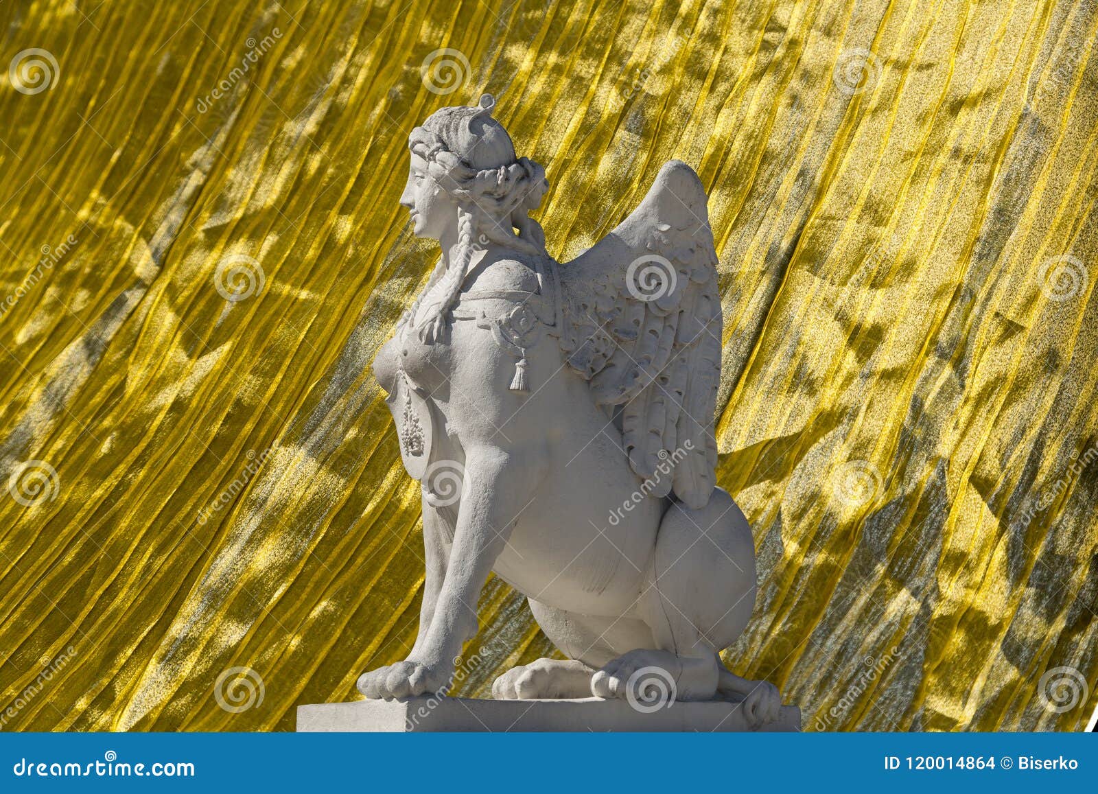 Escultura del Gynosphinx foto de archivo. Imagen de arte - 120014864