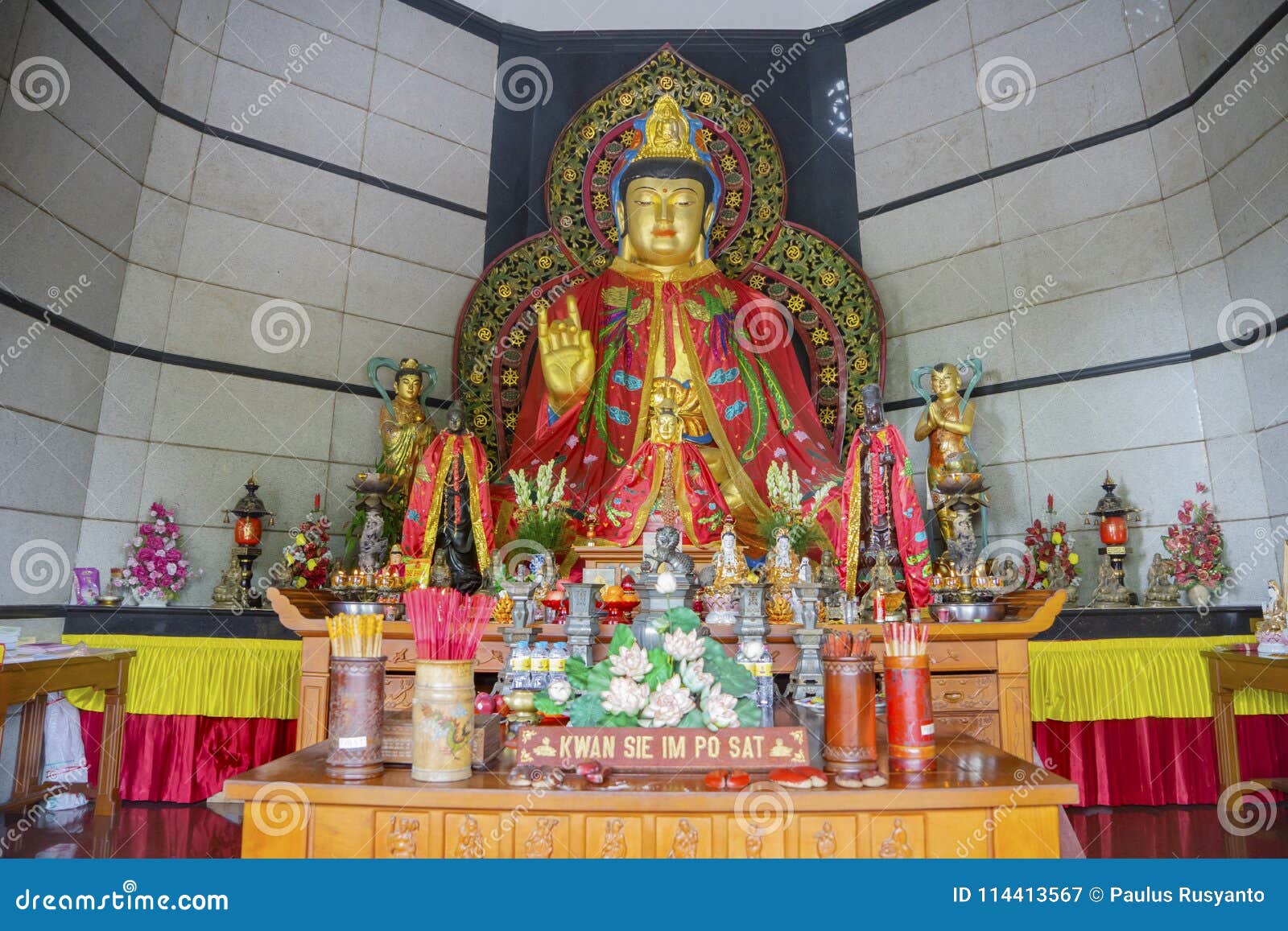 Escultura Hermosa De Kwan Im Imagen de archivo - Imagen de ruegue ...