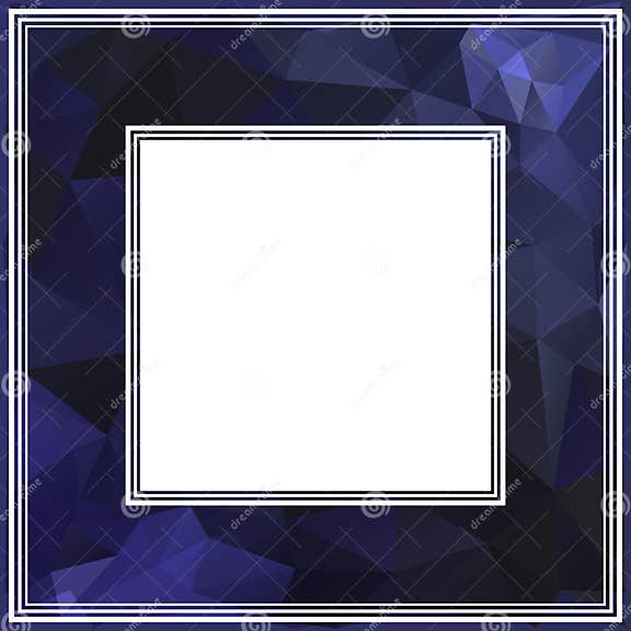 Escuro - beira azul ilustração stock. Ilustração de faceta - 51696275