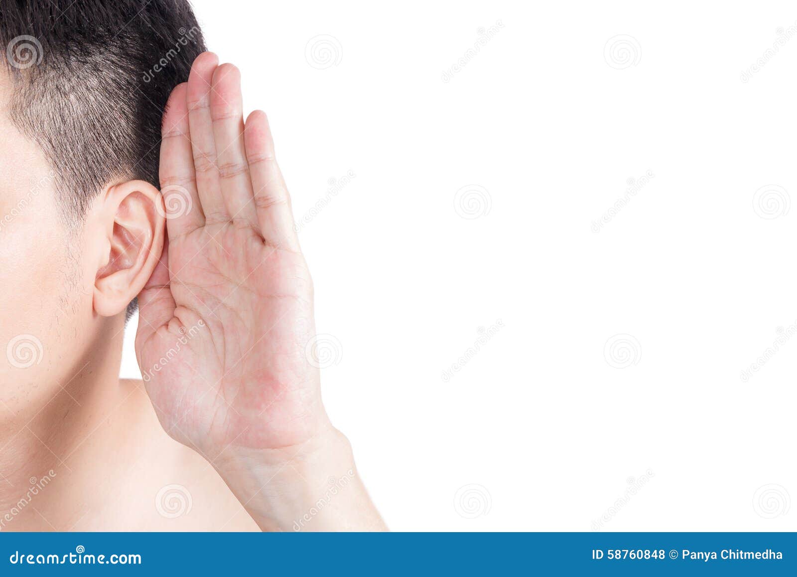 Escutar foto de stock. Imagem de alegria, adulto, escute - 58760848