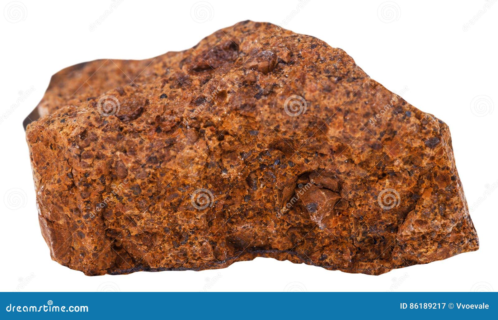 Esemplare Della Limonite Della Limonite Isolato Immagine Stock ...