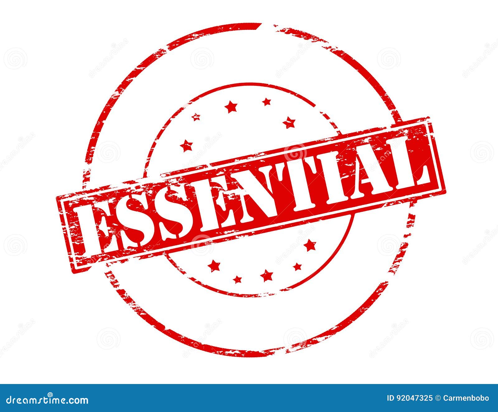 Esential stock illustration. Illustration of grunge, word - 92047325