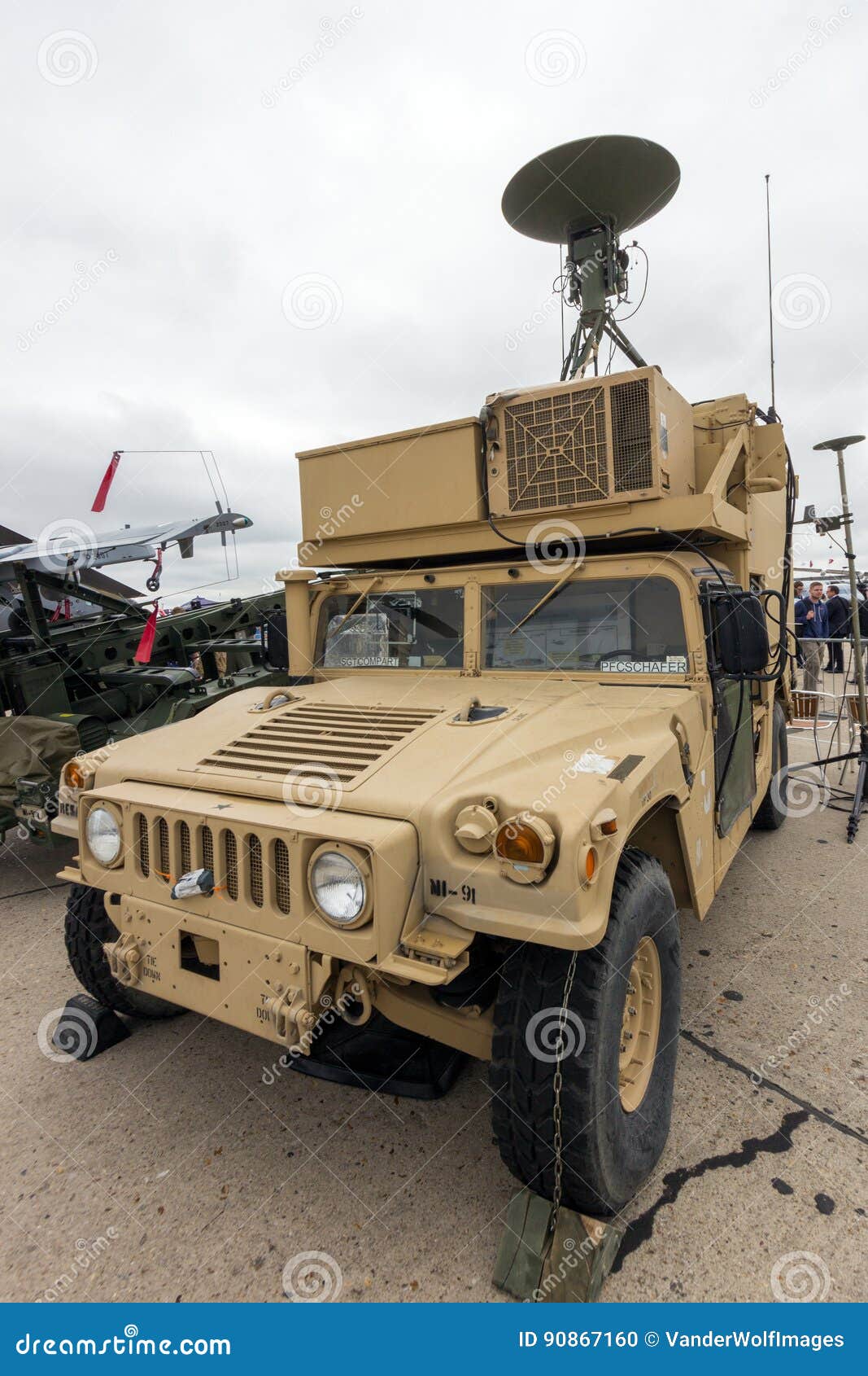 Esercito Americano M1113 Humvee Immagine Editoriale - Immagine di ...