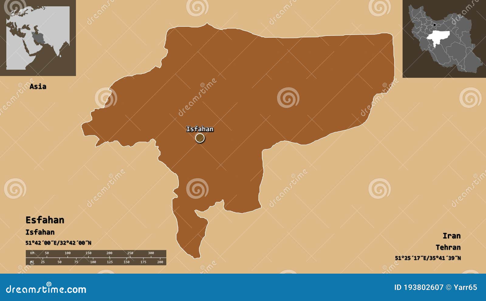 Esfahan, Province of Iran,. Previews. Pattern Stock Illustration ...