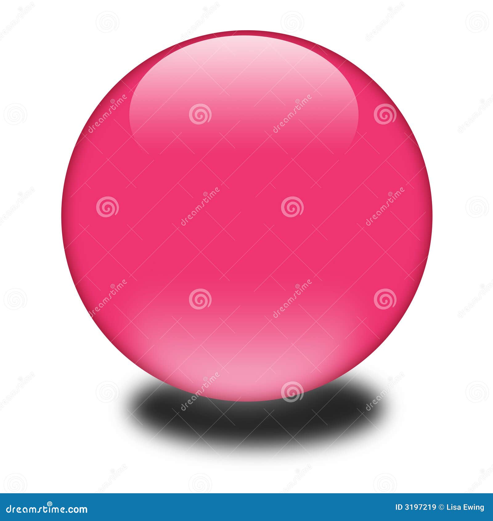 Esfera 3d Colorida Cor-de-rosa Ilustração Stock - Ilustração de ...