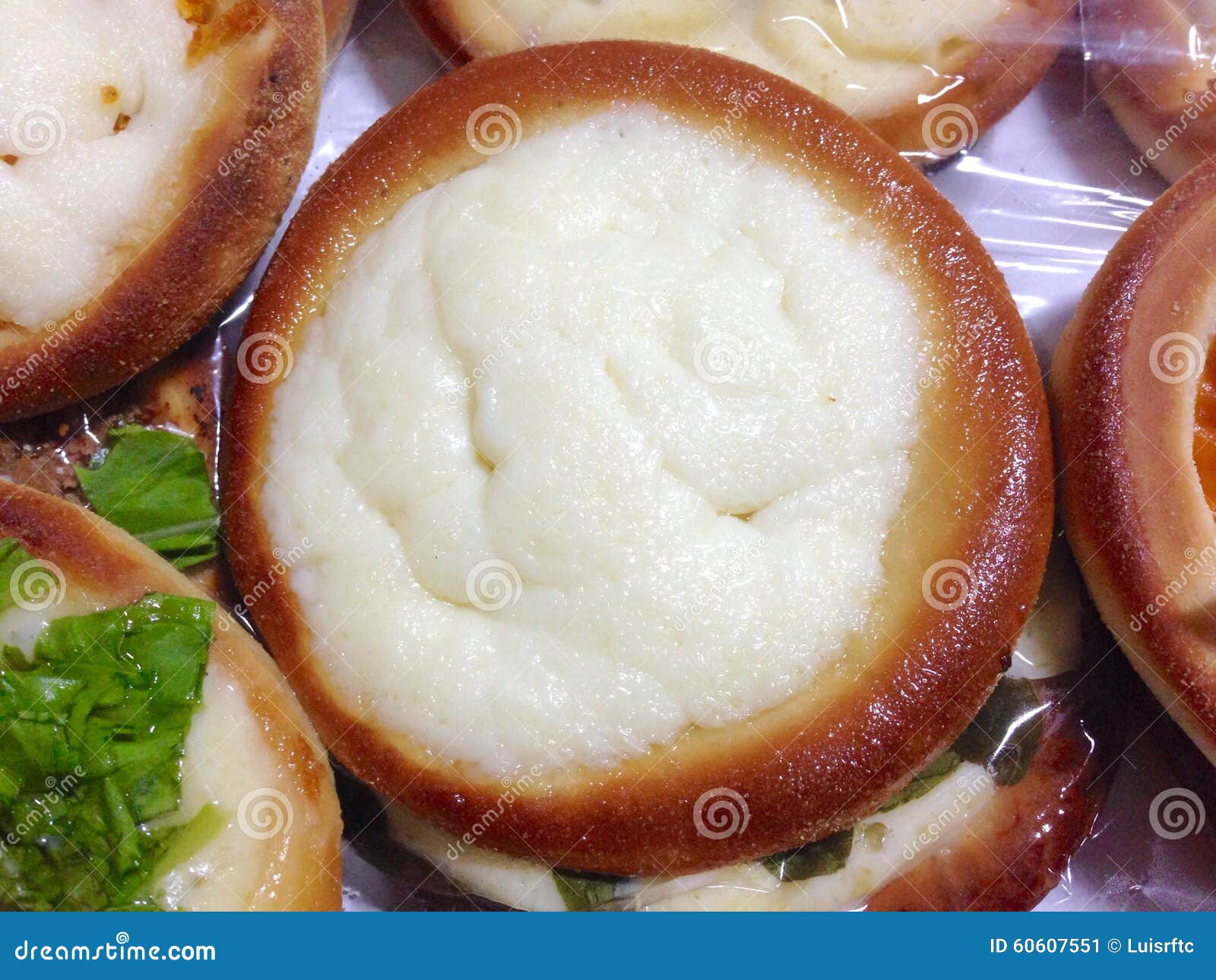 Esfiha of cream cheese stock image. Image of arabian - 60607551