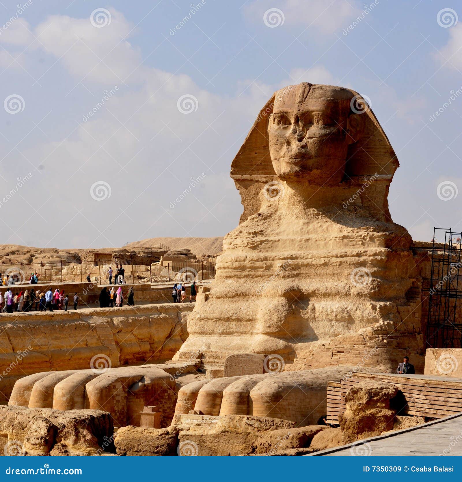 Esfinge de Giza imagen de archivo. Imagen de esfinge, humano - 7350309