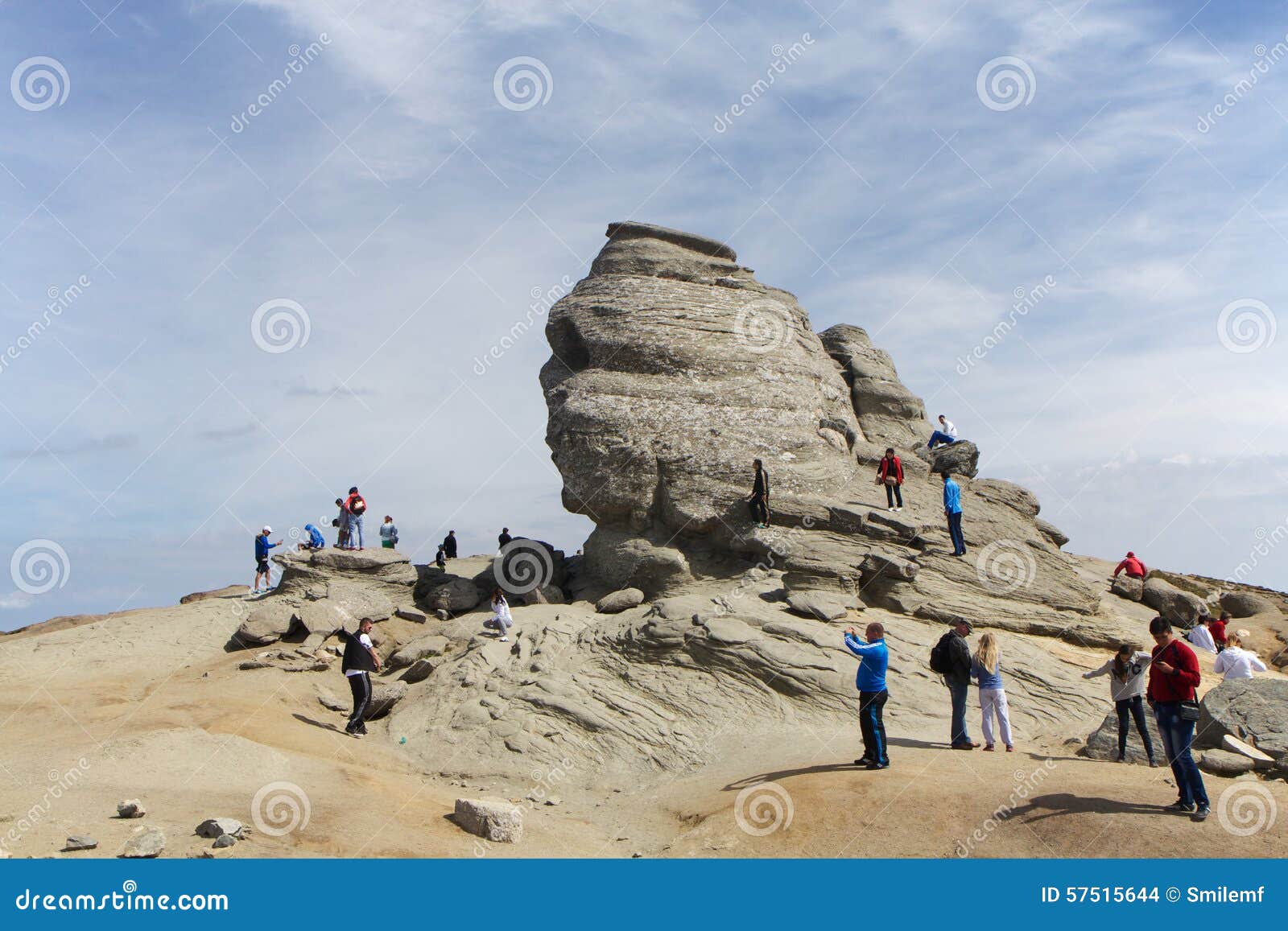 Esfinge En El Parque Nacional Rumano Bucegi Imagen de archivo editorial ...