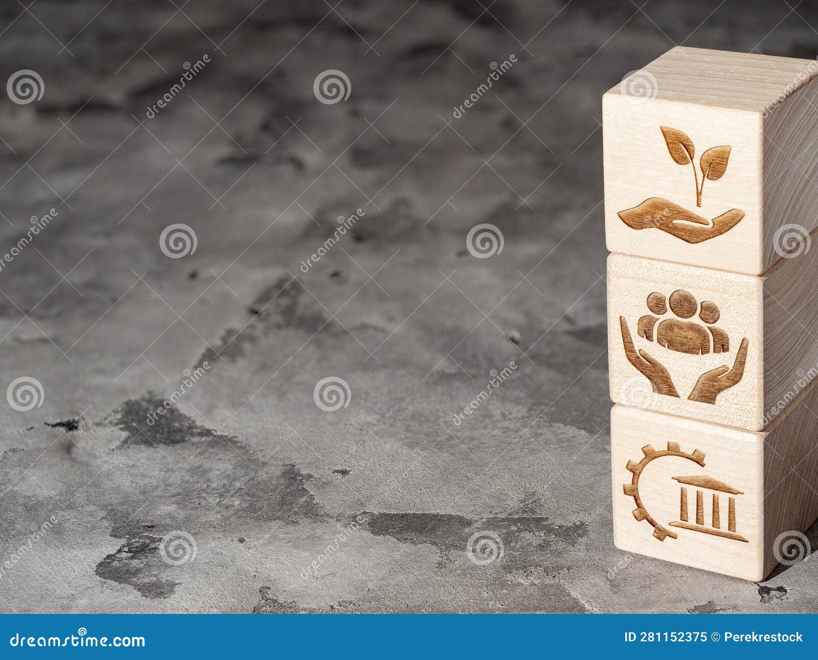 ESG As Environmental Conservation Corporate Governance Strategy Stock ...