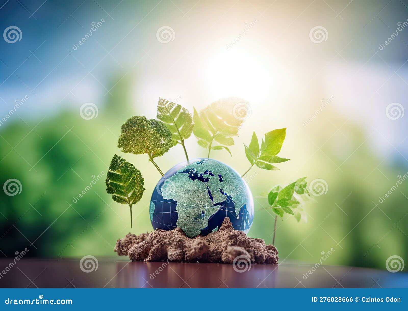 ESG Ecological Concept. Using Alternative Energy, Sustainable Ecosystem ...