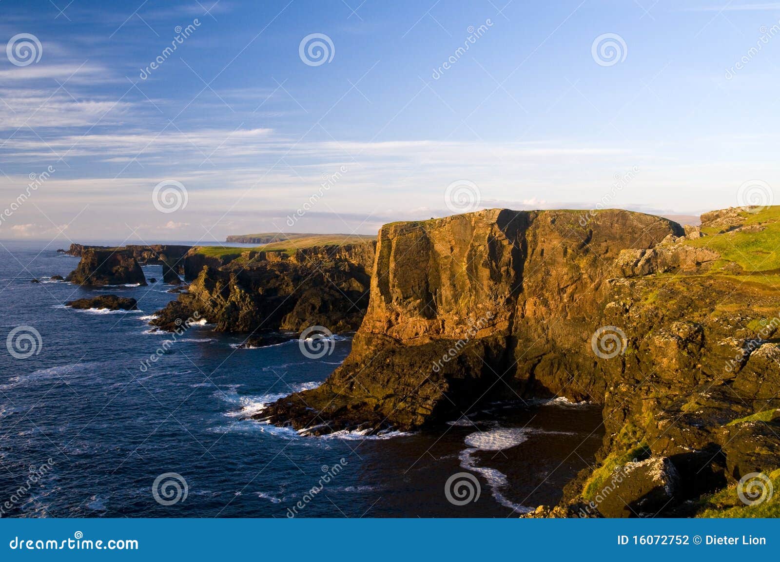 Eshaness cliffs stock photo. Image of blue, scenery, outdoors - 16072752